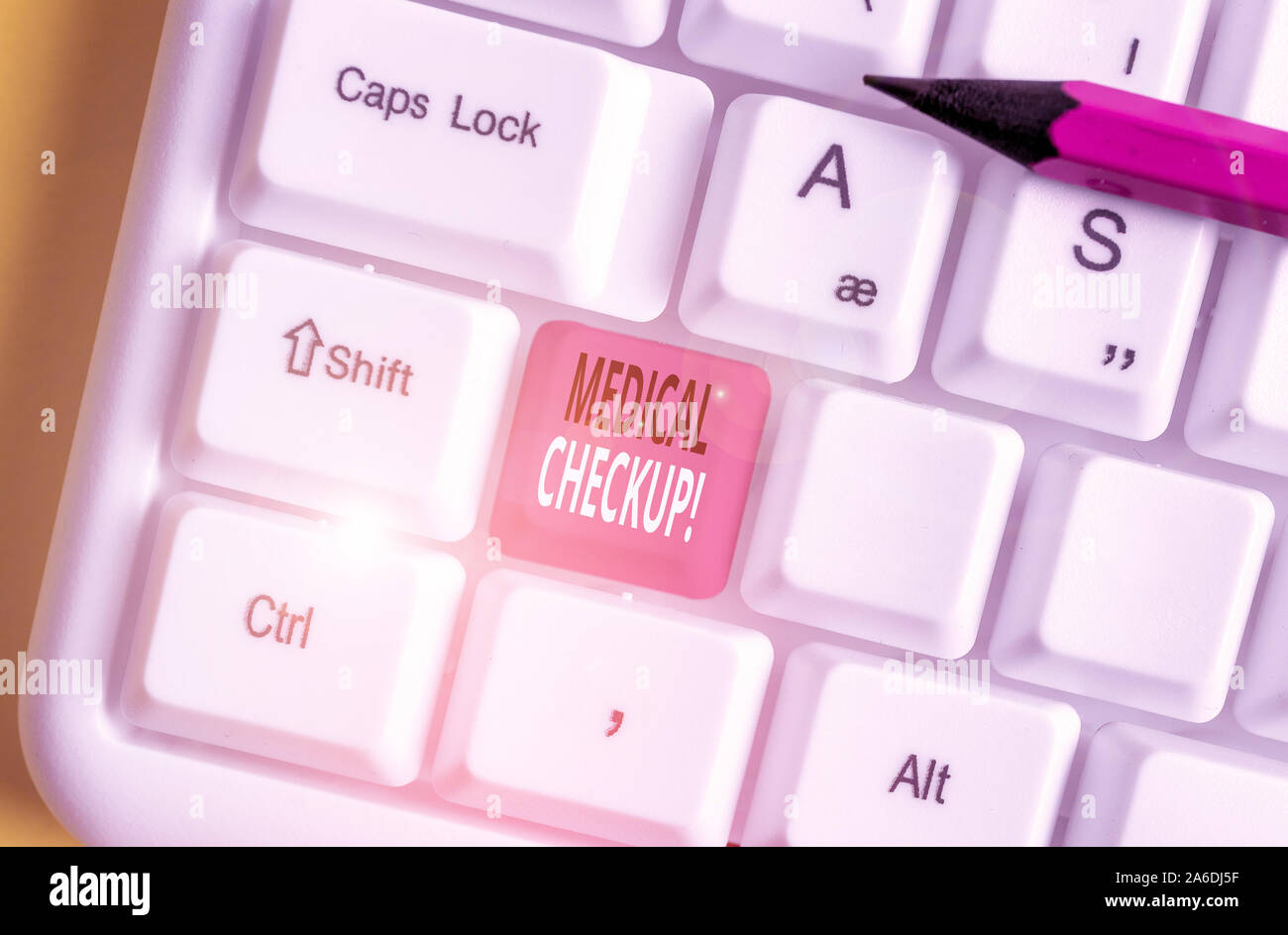 Writing note showing Medical Checkup. Business concept for thorough ...