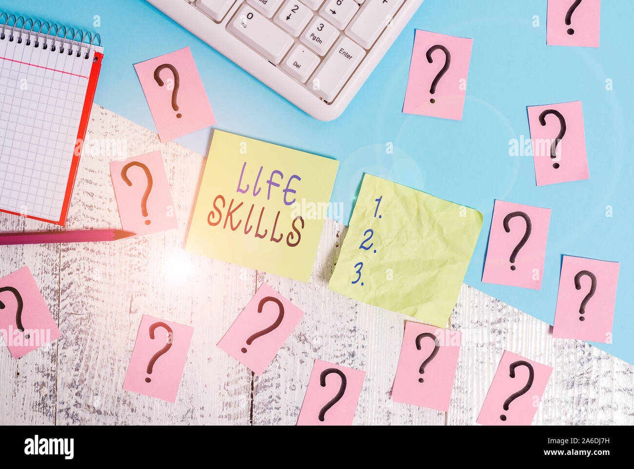 Text sign showing Life Skills. Business photo text skill that is ...