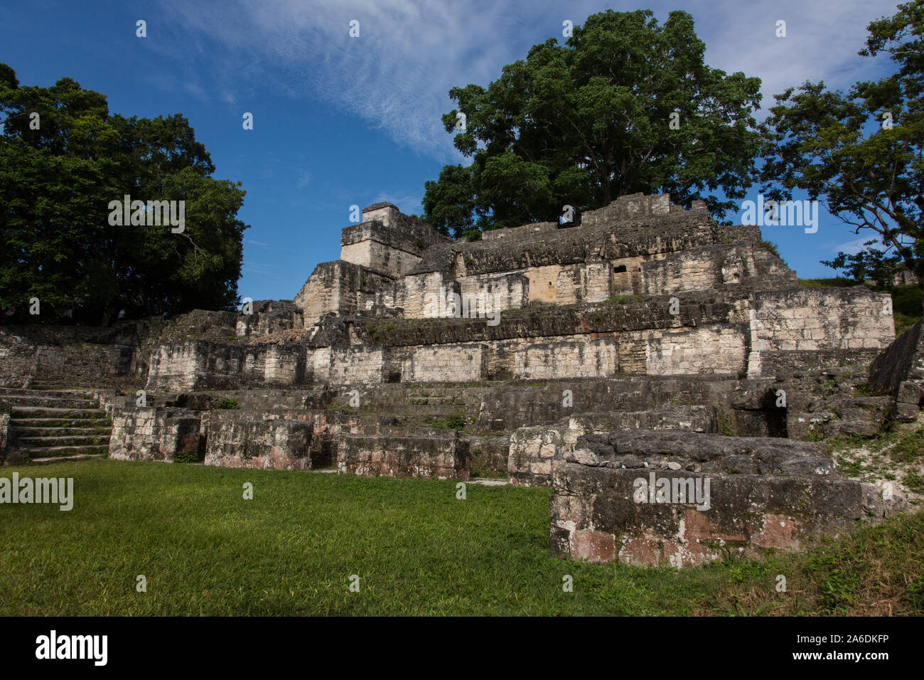 Mayan civilization archeological site of Tikal Nationa Park, Guatemalal ...
