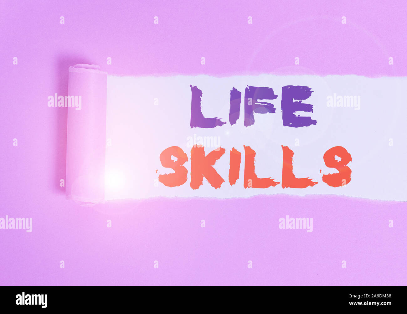 Handwriting text Life Skills. Conceptual photo skill that is necessary ...