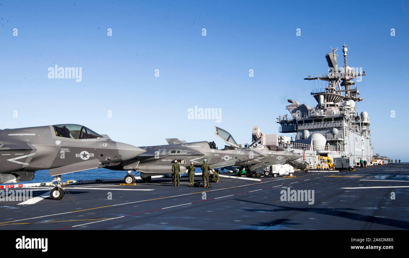 U.S. Marine Corps F-35B Lightning IIs with Marine Fighter Attack ...