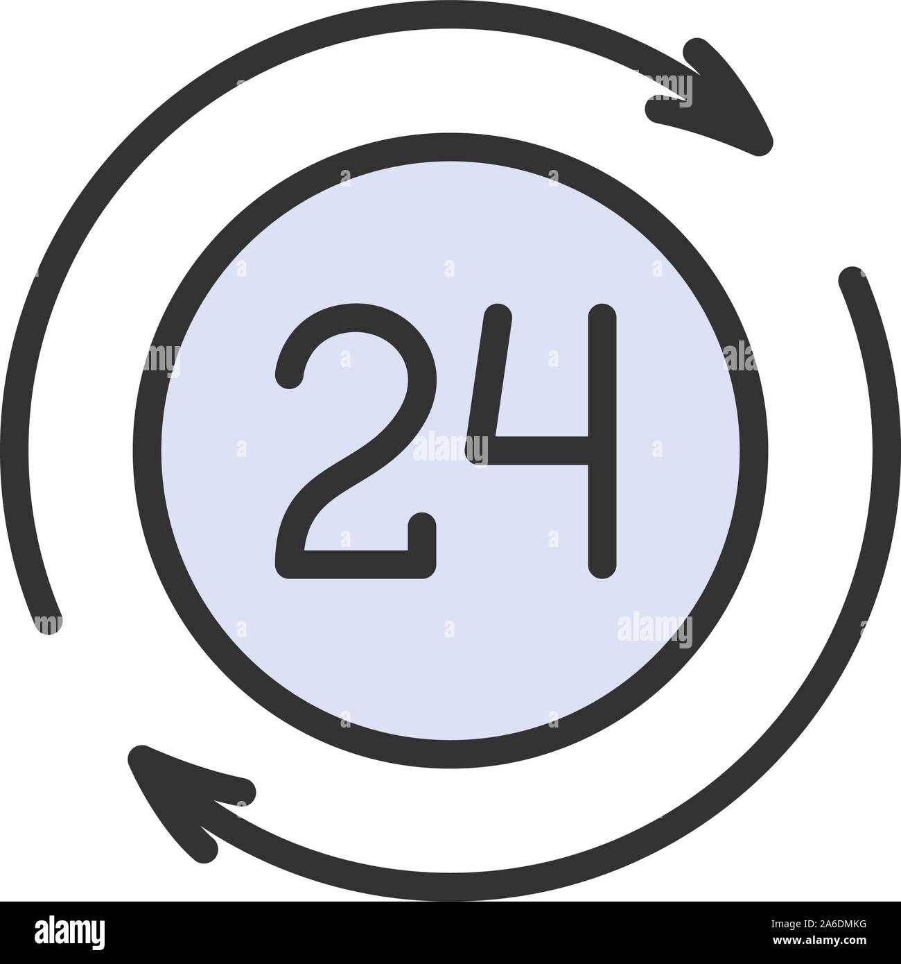 24 hour services Stock Vector Images - Alamy