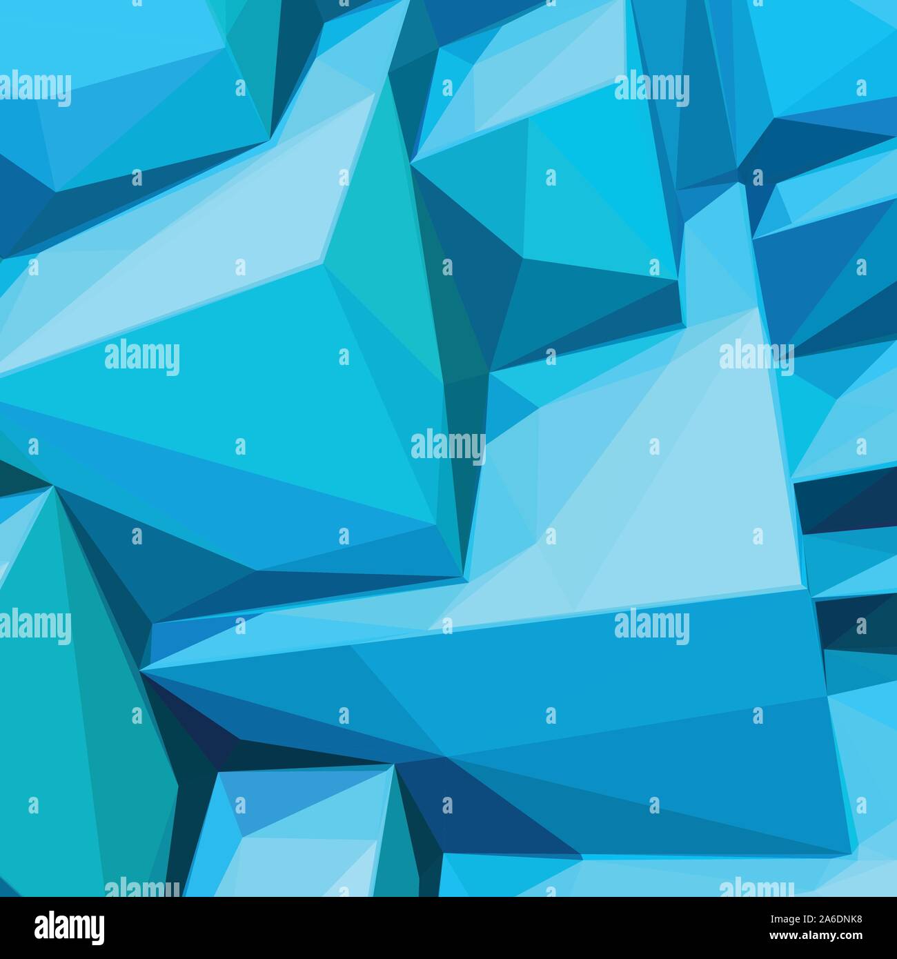 Poster with abstract blue ice cubes Stock Vector Image & Art - Alamy
