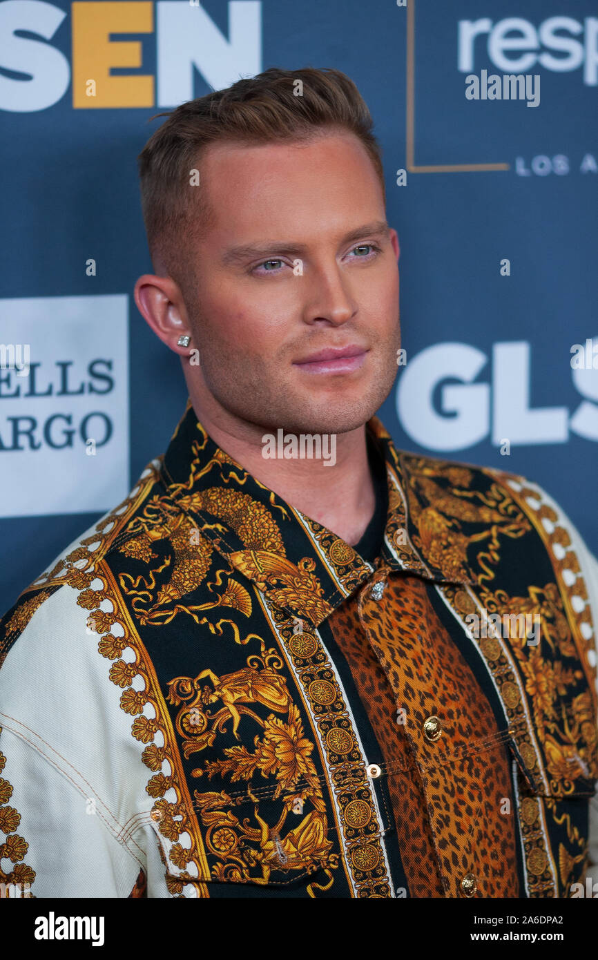Beverly Hills, CA. 18th Oct, 2019. August Getty at the GLSEN Respect ...