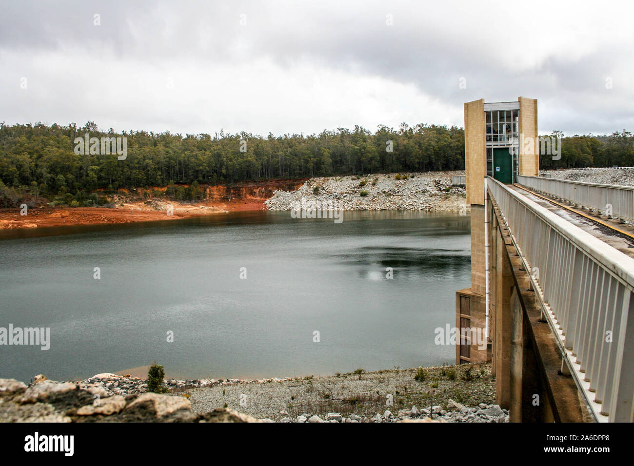 The Serpentine Dam is one of the major water supply dams for Perth ...