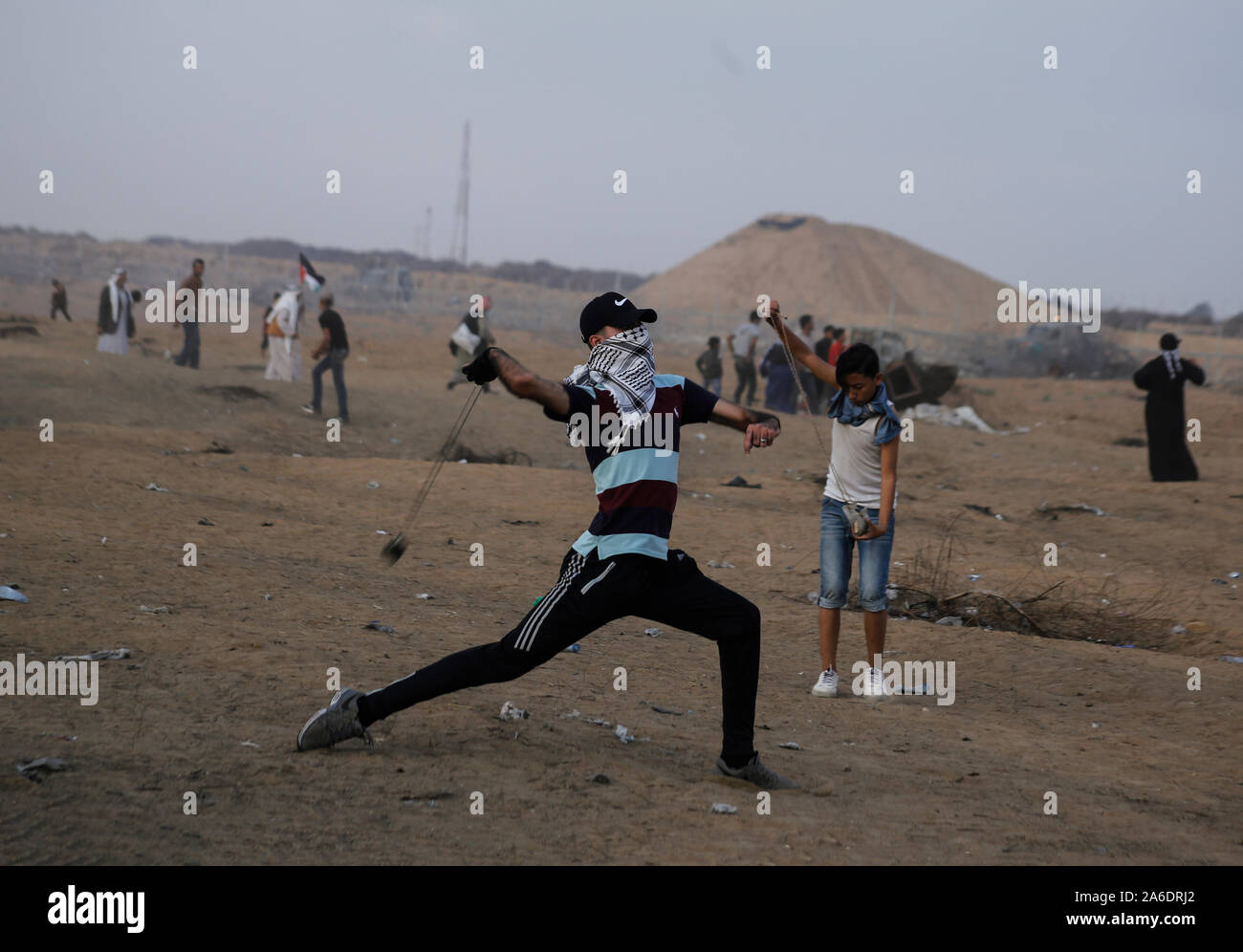 Palestinian demonstrator hi-res stock photography and images - Alamy