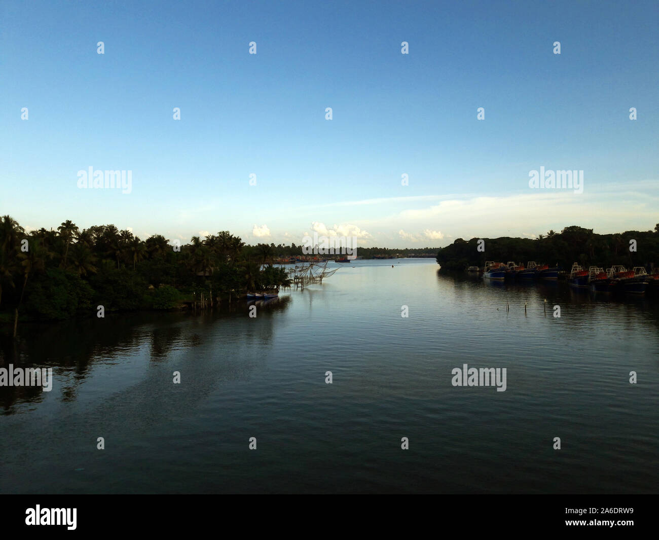 Kerala backwater fish hi-res stock photography and images - Alamy