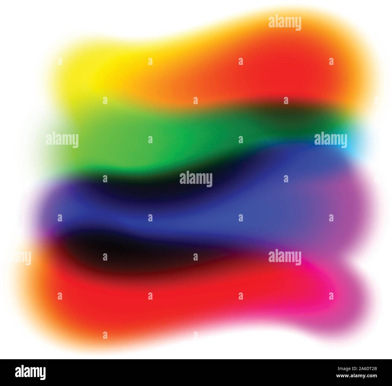 Abstract colorful blurry lines background with color overlays Stock ...