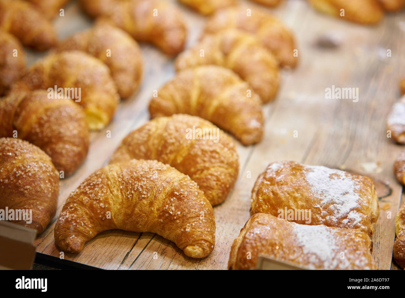 Croissants On The Shelves High Resolution Stock Photography and Images ...