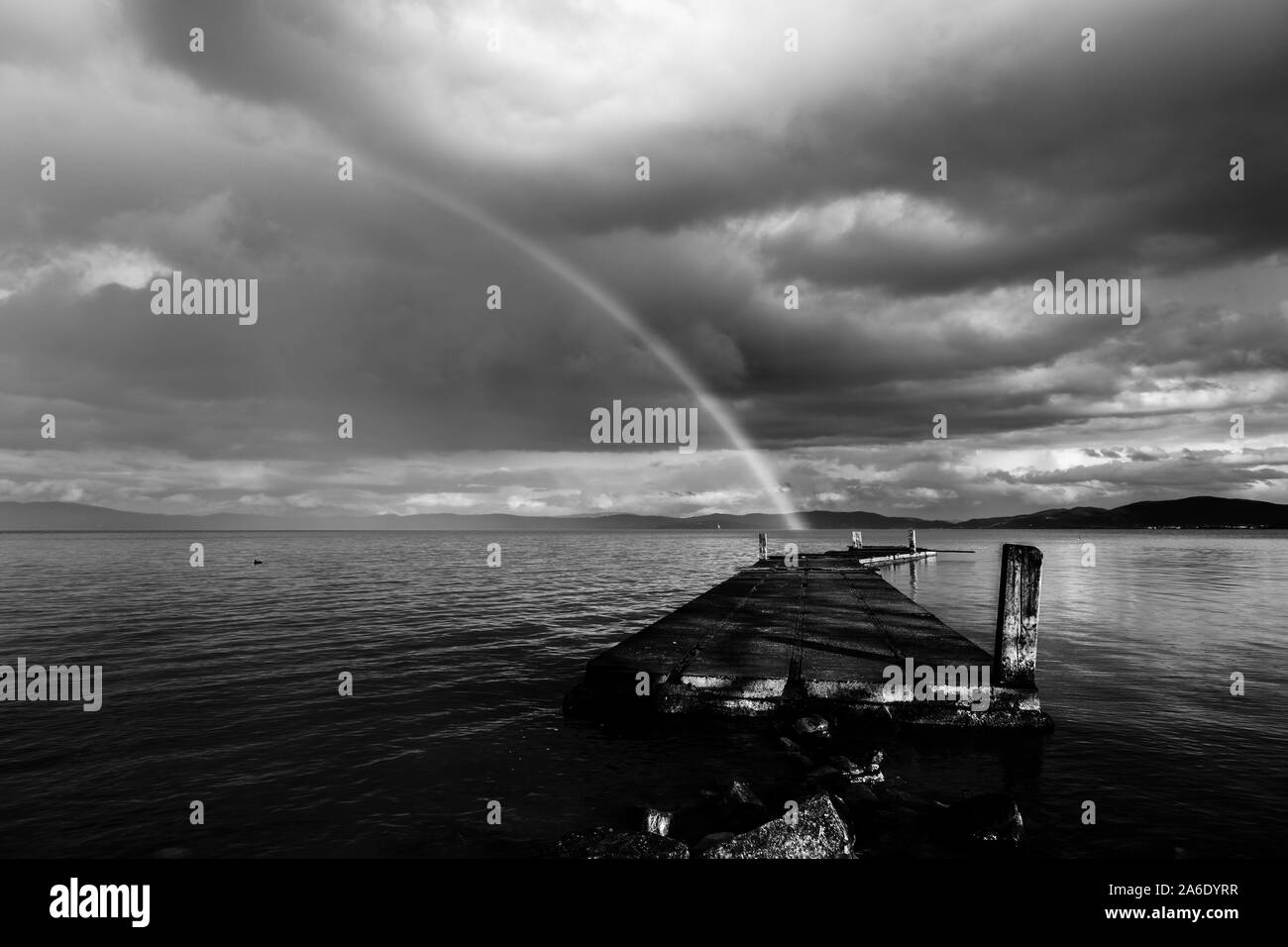 Rainbow silence Black and White Stock Photos & Images - Alamy