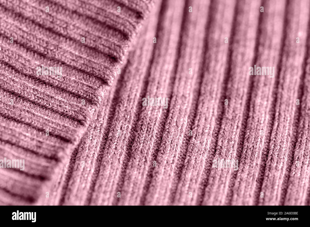 Pink knitwear texture close up. Textile background Stock Photo - Alamy