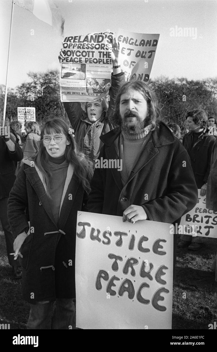 1970s demonstration protest hi-res stock photography and images - Alamy