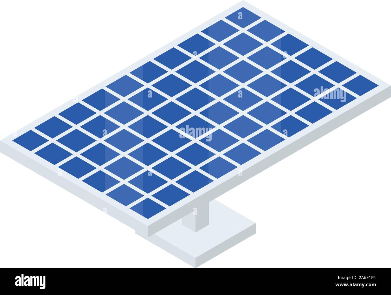 Solar panel icon, isometric style Stock Vector Image & Art - Alamy