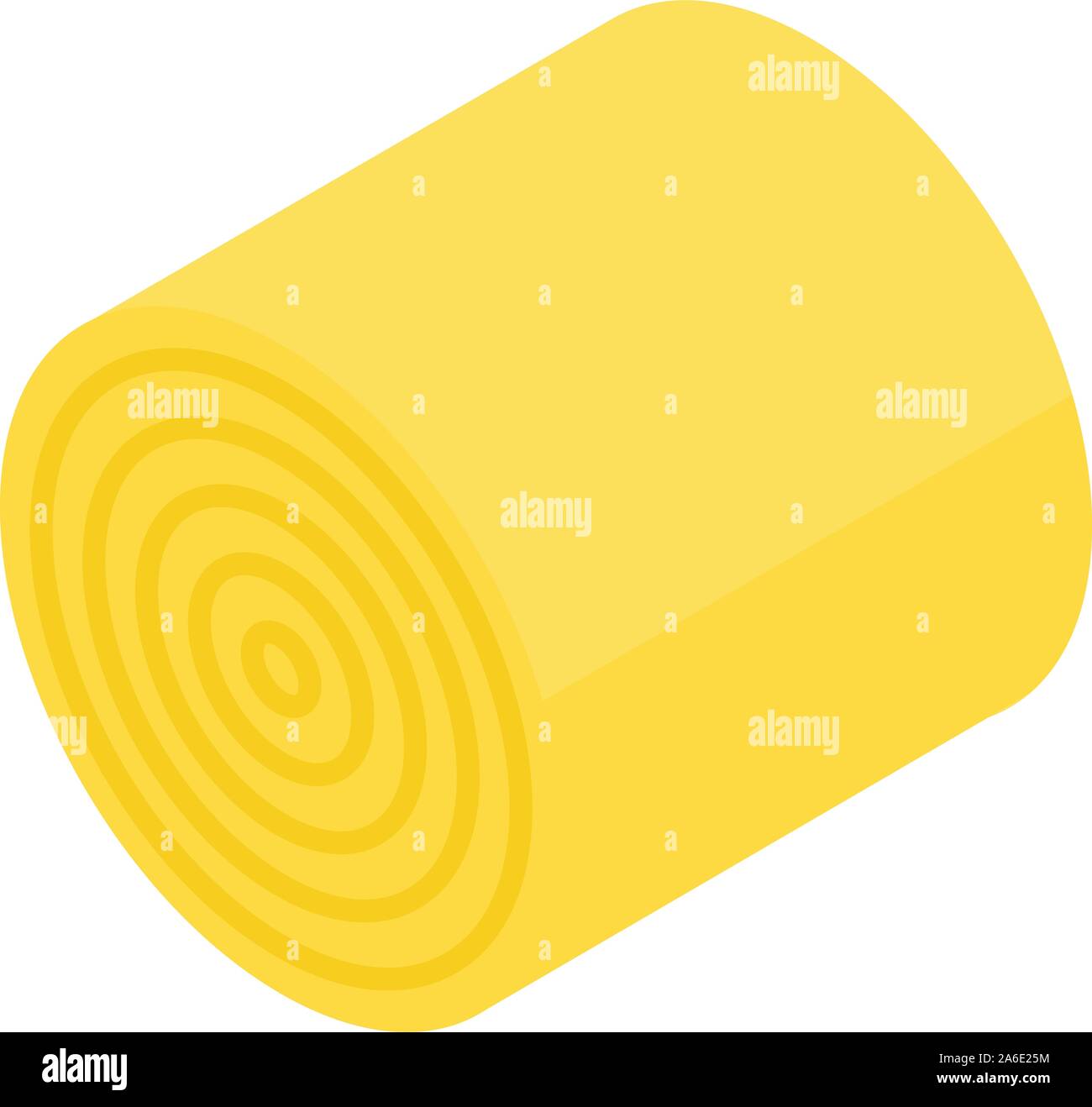 Wheat roll icon, isometric style Stock Vector Image & Art - Alamy