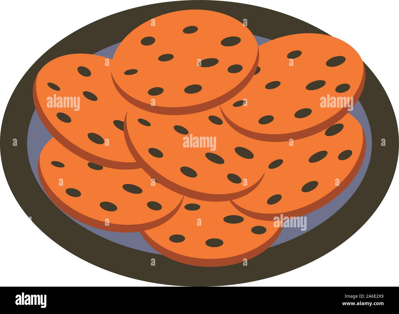 Oatcakes Stock Vector Images - Alamy