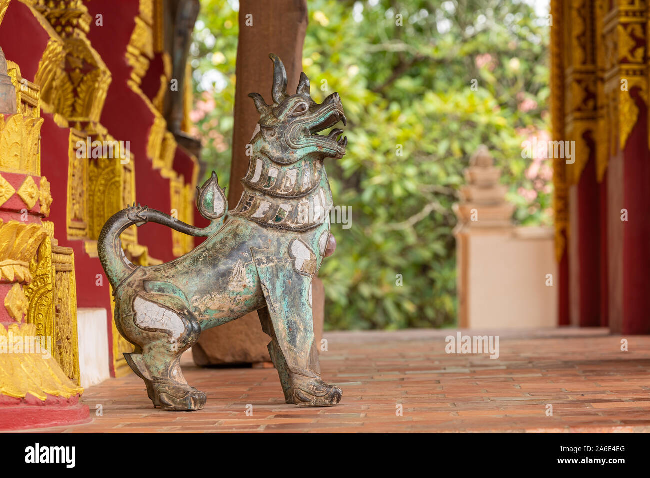 The Architecture and Ancient Buddha image and Sculpture Detail of (Hor ...