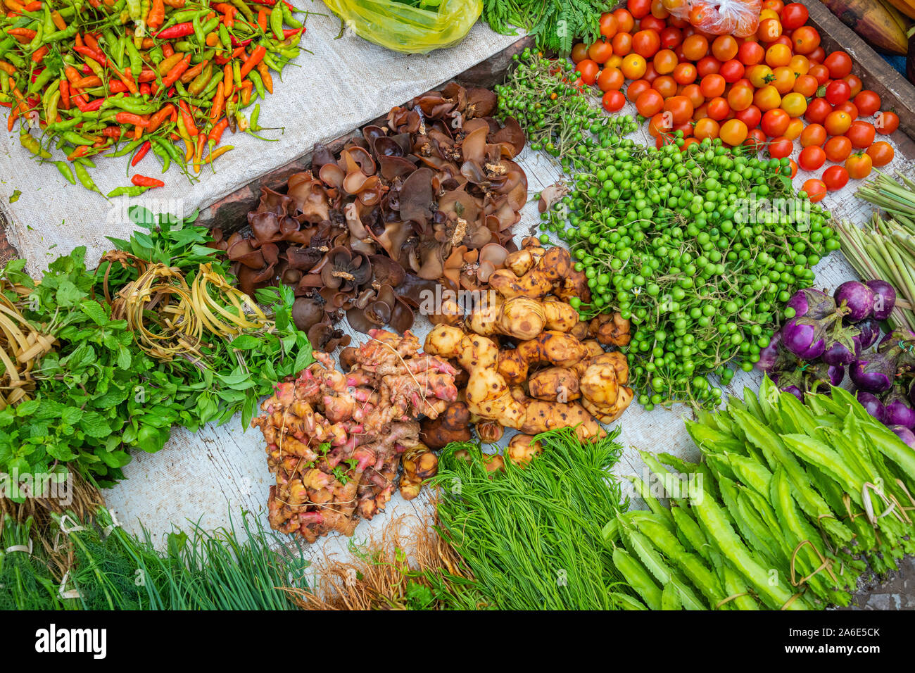 Vegetables fruits lao hi-res stock photography and images - Alamy