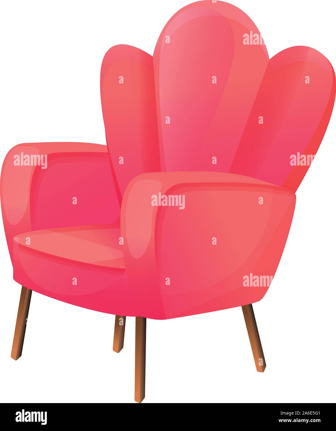 Relax armchair icon. Cartoon of relax armchair vector icon for web ...