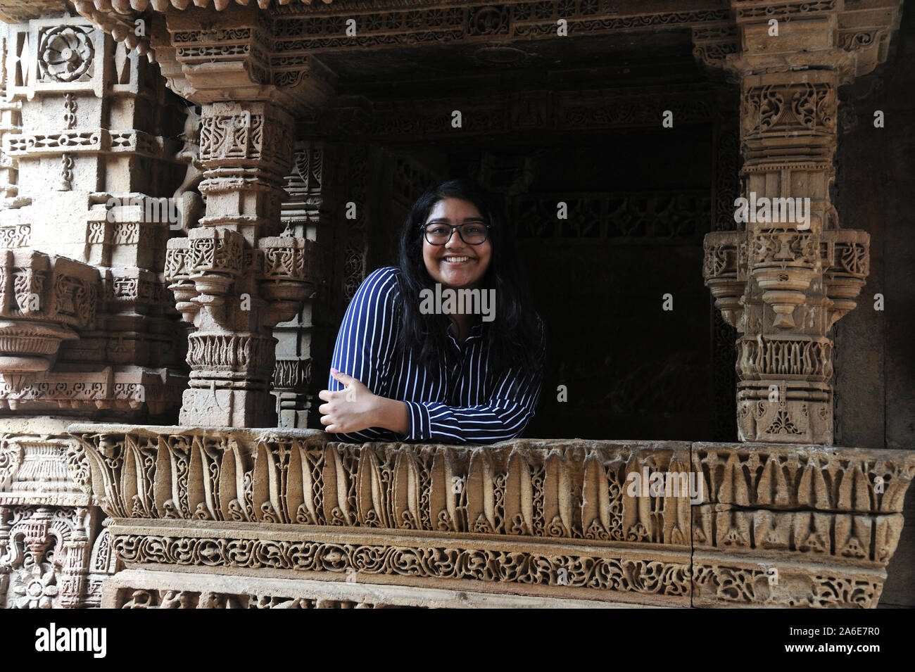 Ahmedabad, Gujarat, India -Asia: Adalaj Stepwell Beautiful architecture ...