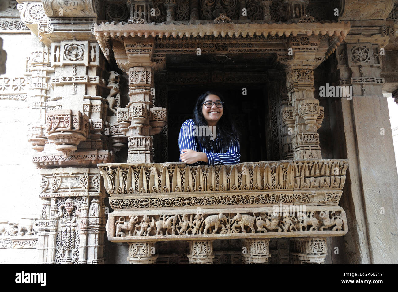 Ahmedabad, Gujarat, India -Asia: Adalaj Stepwell Beautiful architecture ...