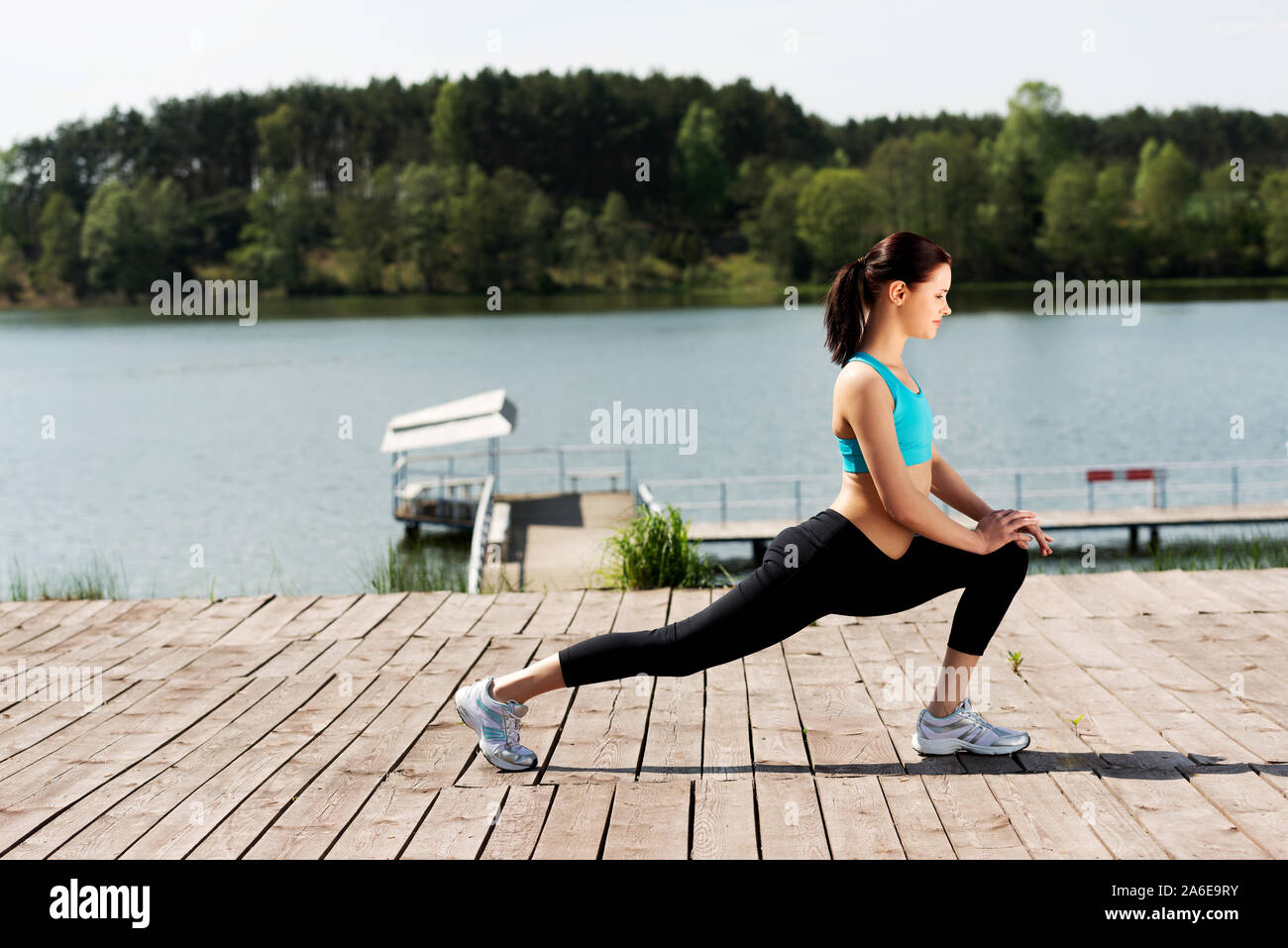 Runner outside hi-res stock photography and images - Alamy