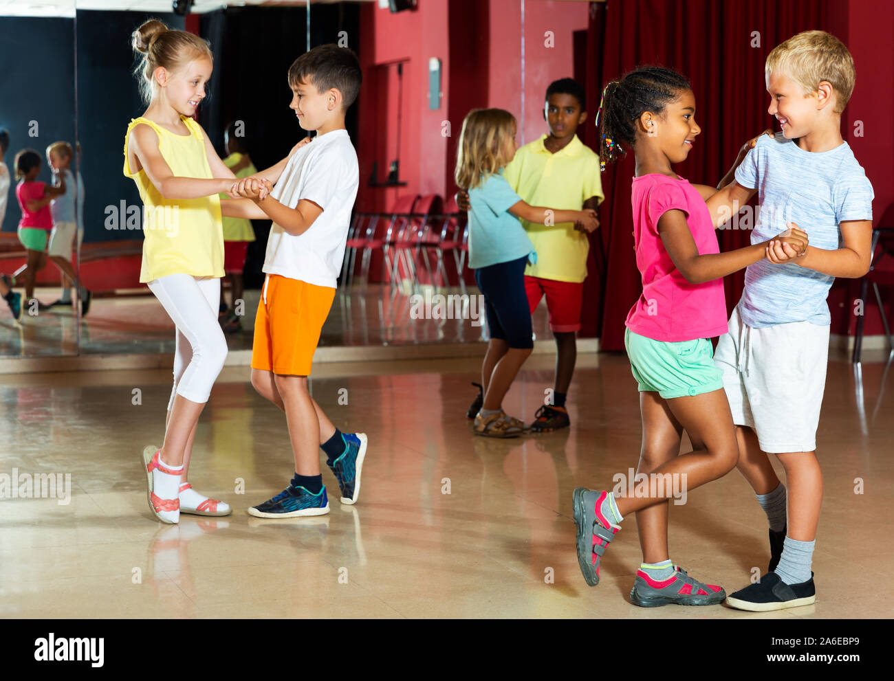 School children salsa dancing hi-res stock photography and images - Alamy