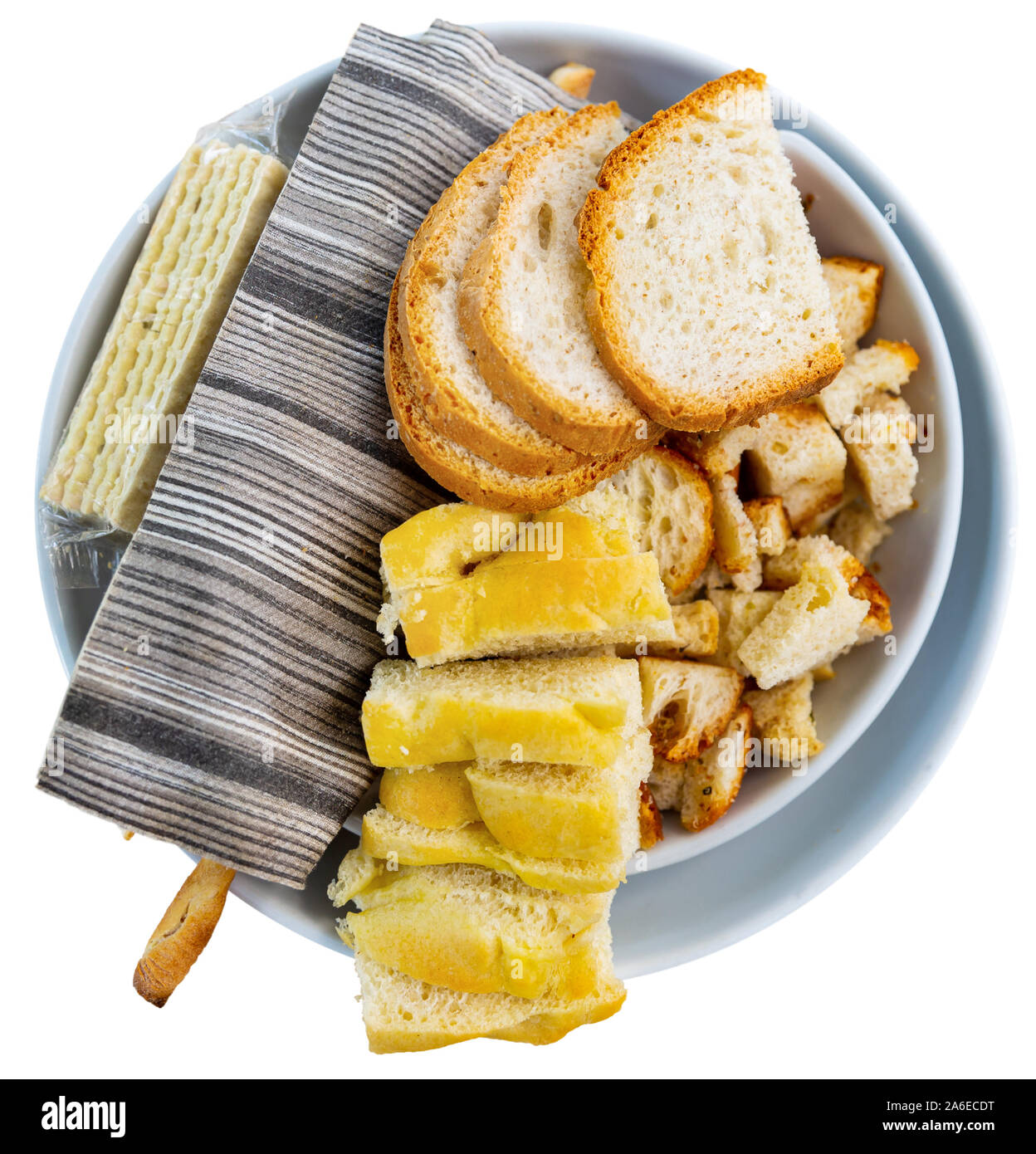 Various types of bread bread Cut Out Stock Images & Pictures - Alamy