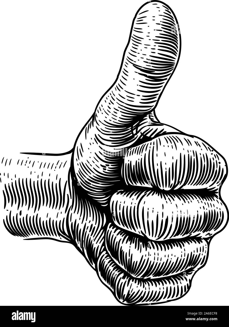 Thumbs up like sign Black and White Stock Photos & Images - Alamy