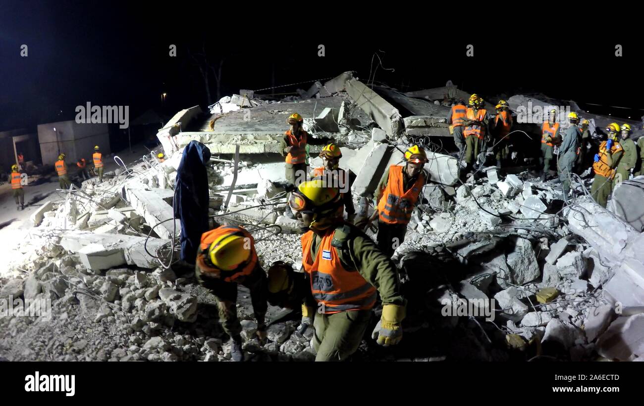 Homeland Security Soldiers search for earthquake rocket attack tsunami ...