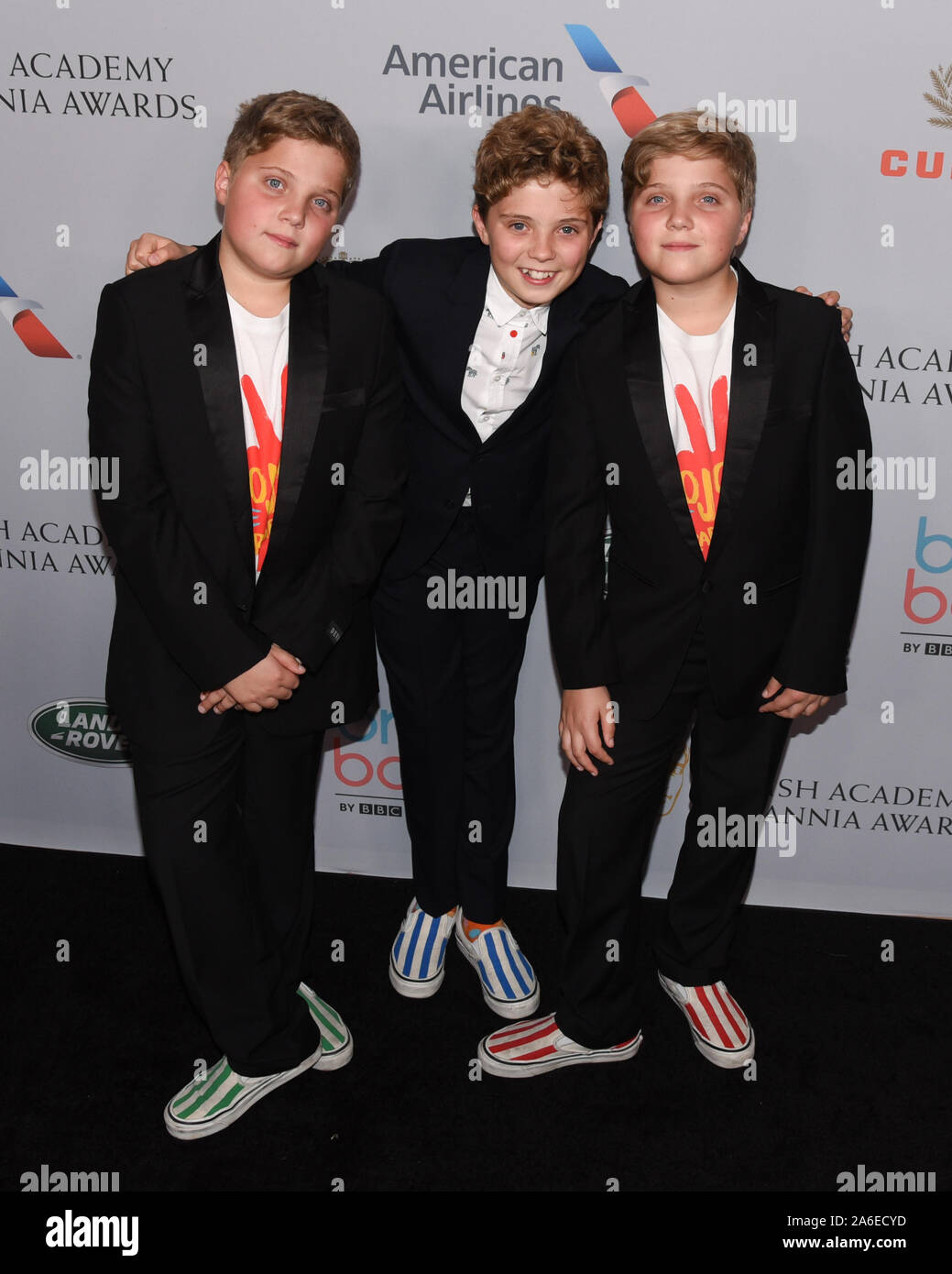 October 25, 2019, Beverly Hills, California, USA: (L to R) Gilby ...