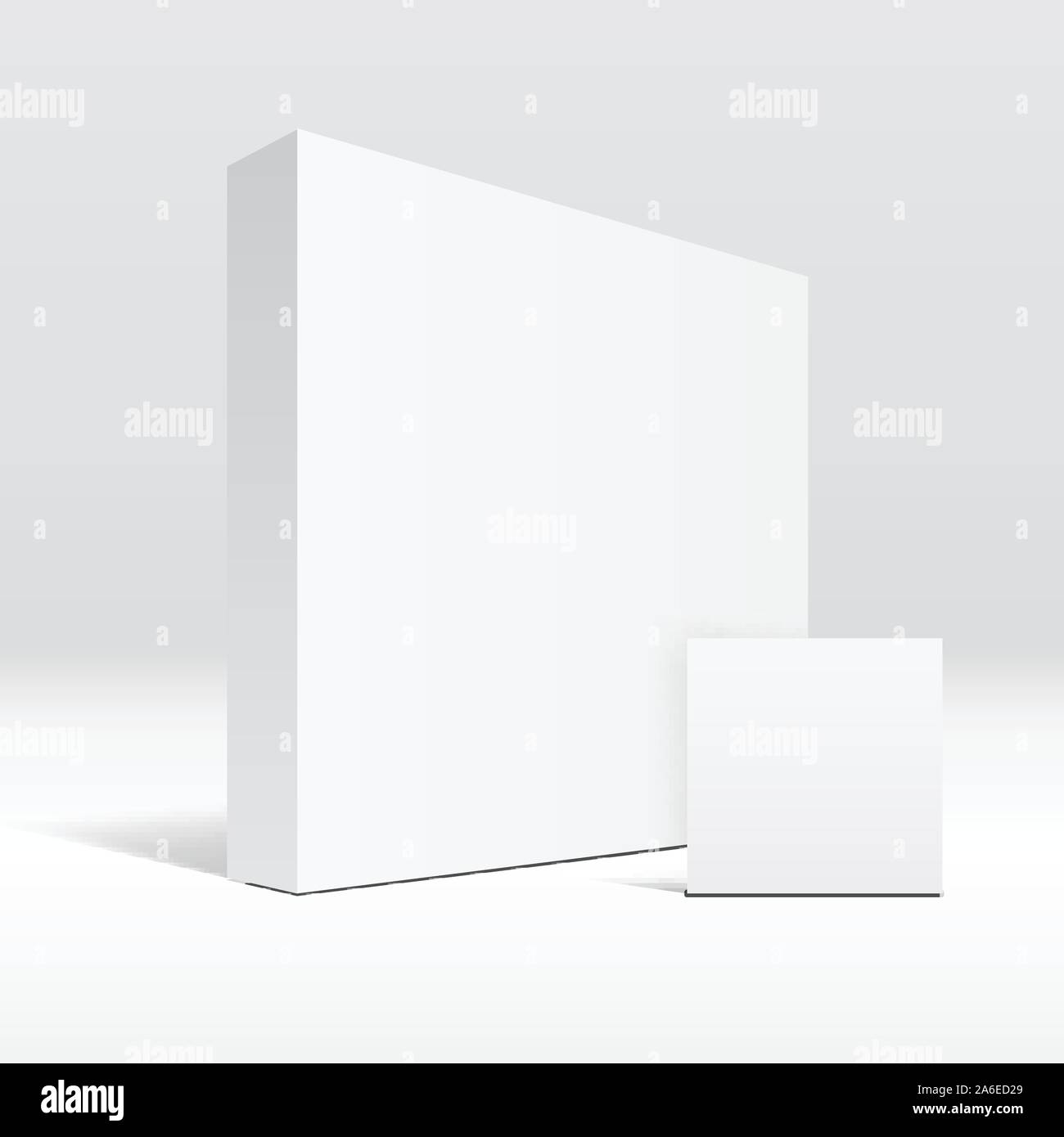 Paper packaging box Stock Vector Images - Alamy