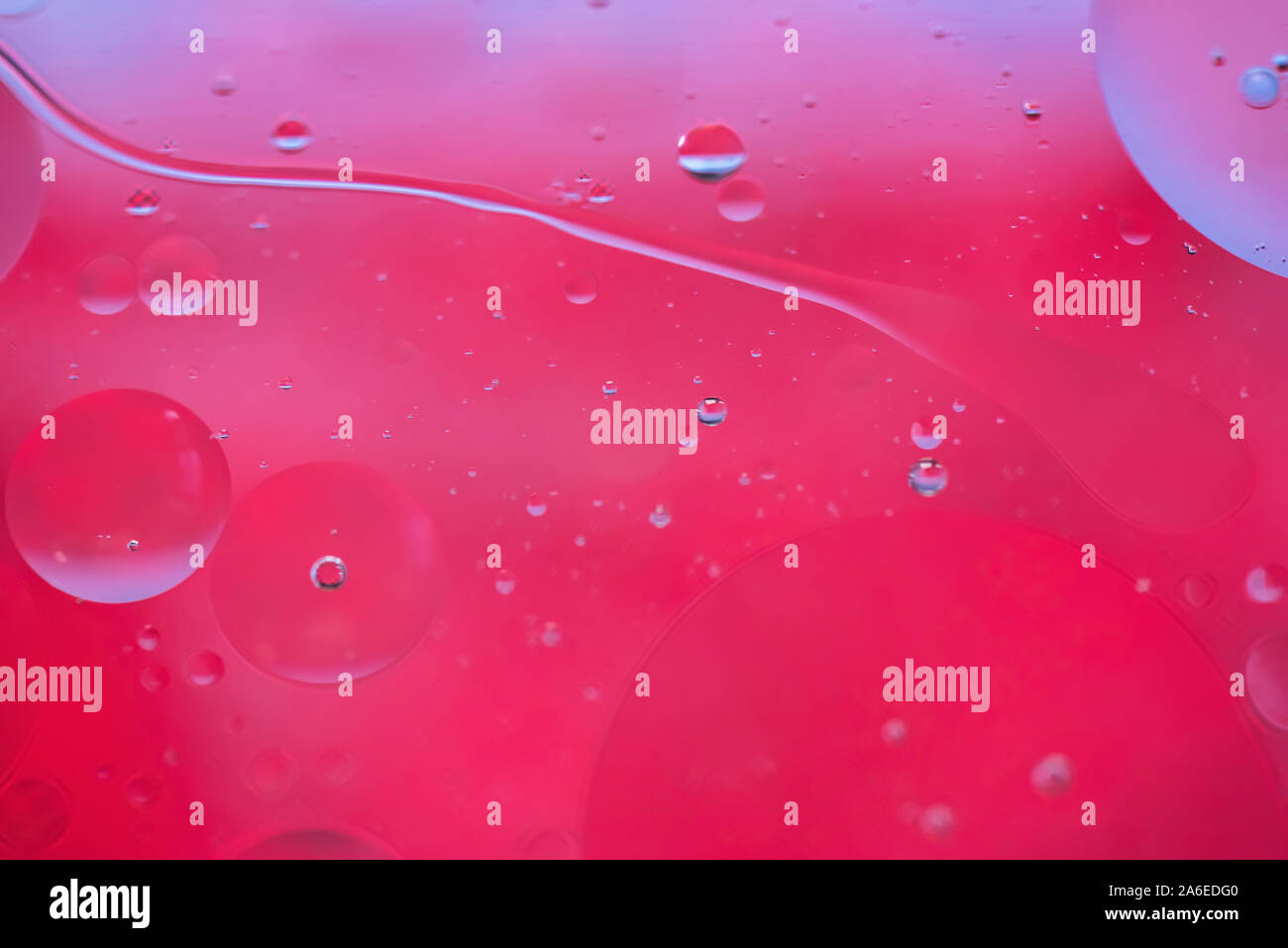 Red abstract background picture made with oil, water and soap Stock ...
