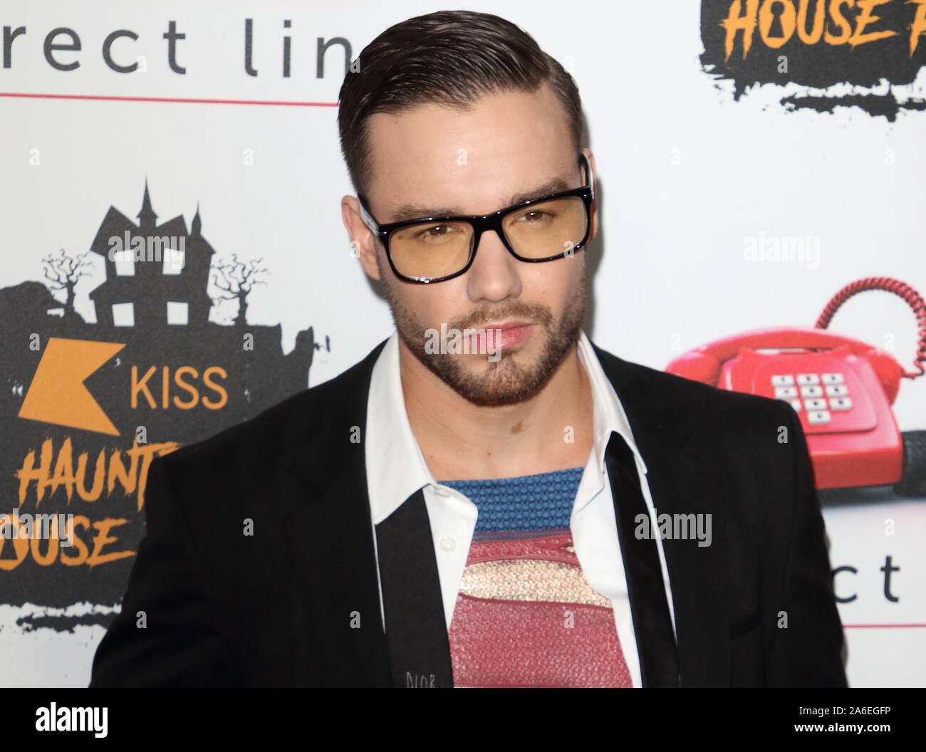 Liam Payne at the KISS Haunted House Party at the SSE Arena, Wembley in ...