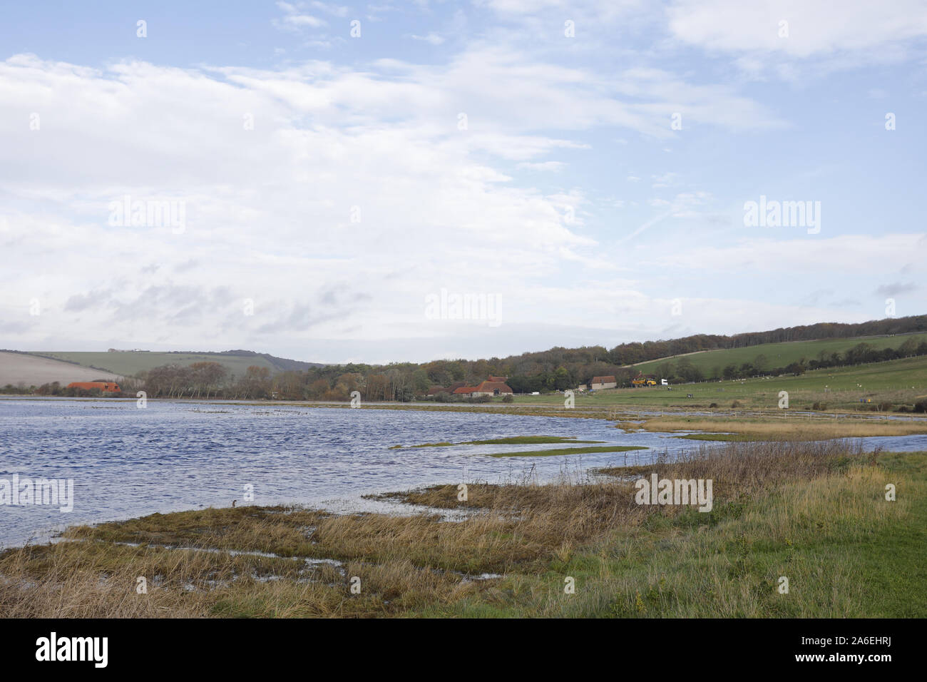 Cuckmere river flooding hi-res stock photography and images - Alamy
