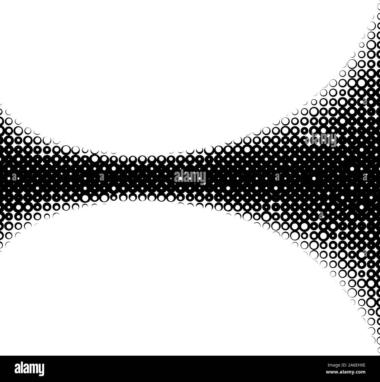 Background with gradient of black and white circles Stock Vector Image ...