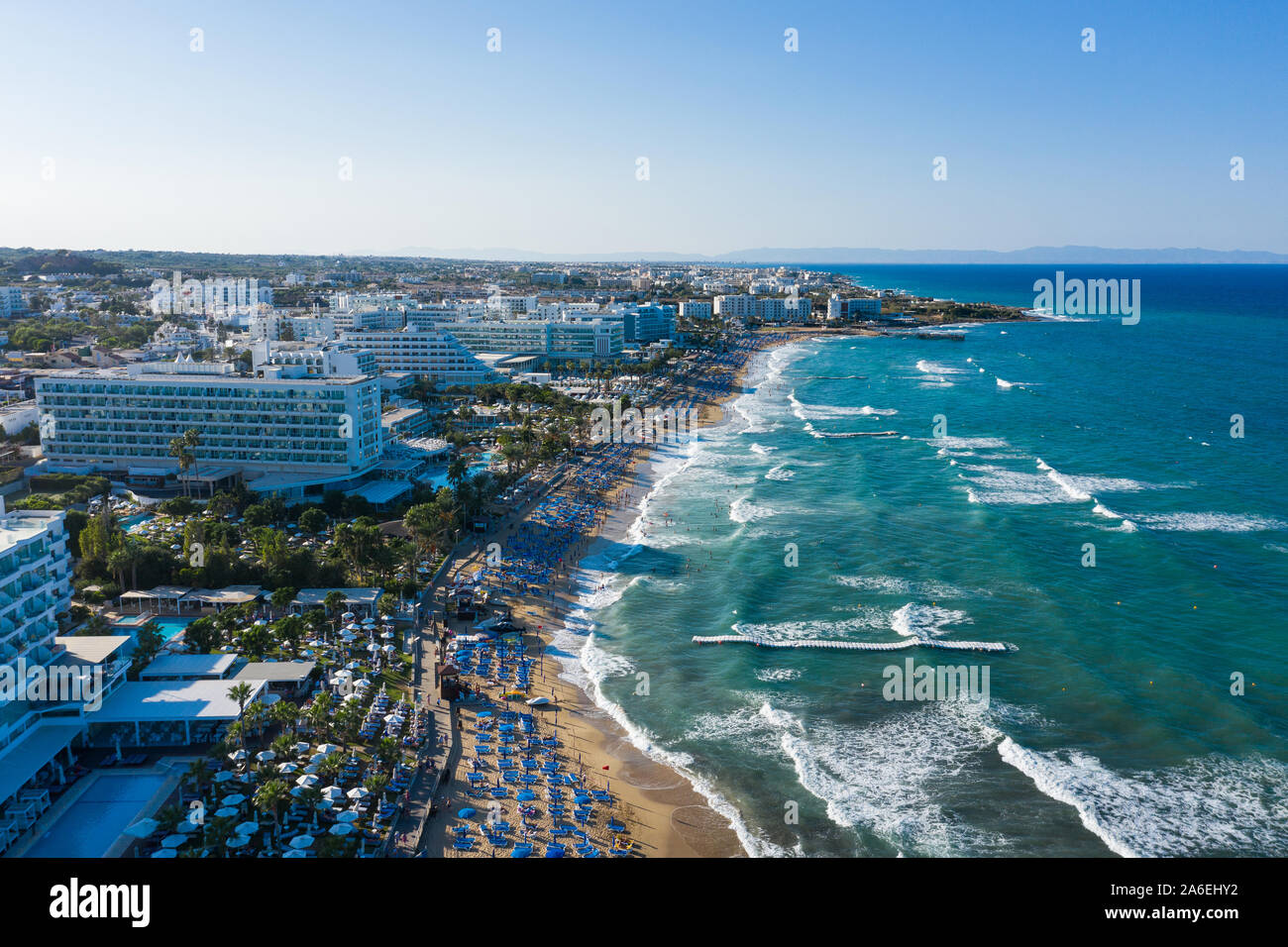 Aerial view protaras hi-res stock photography and images - Alamy