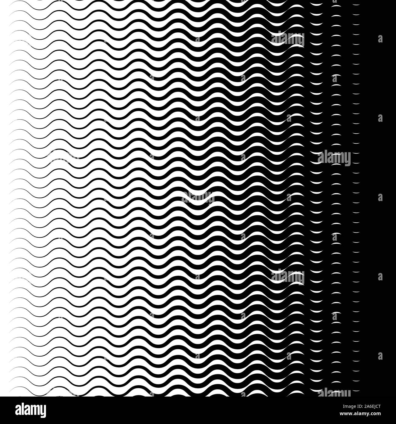 Background with gradient of black and white wave lines Stock Vector ...