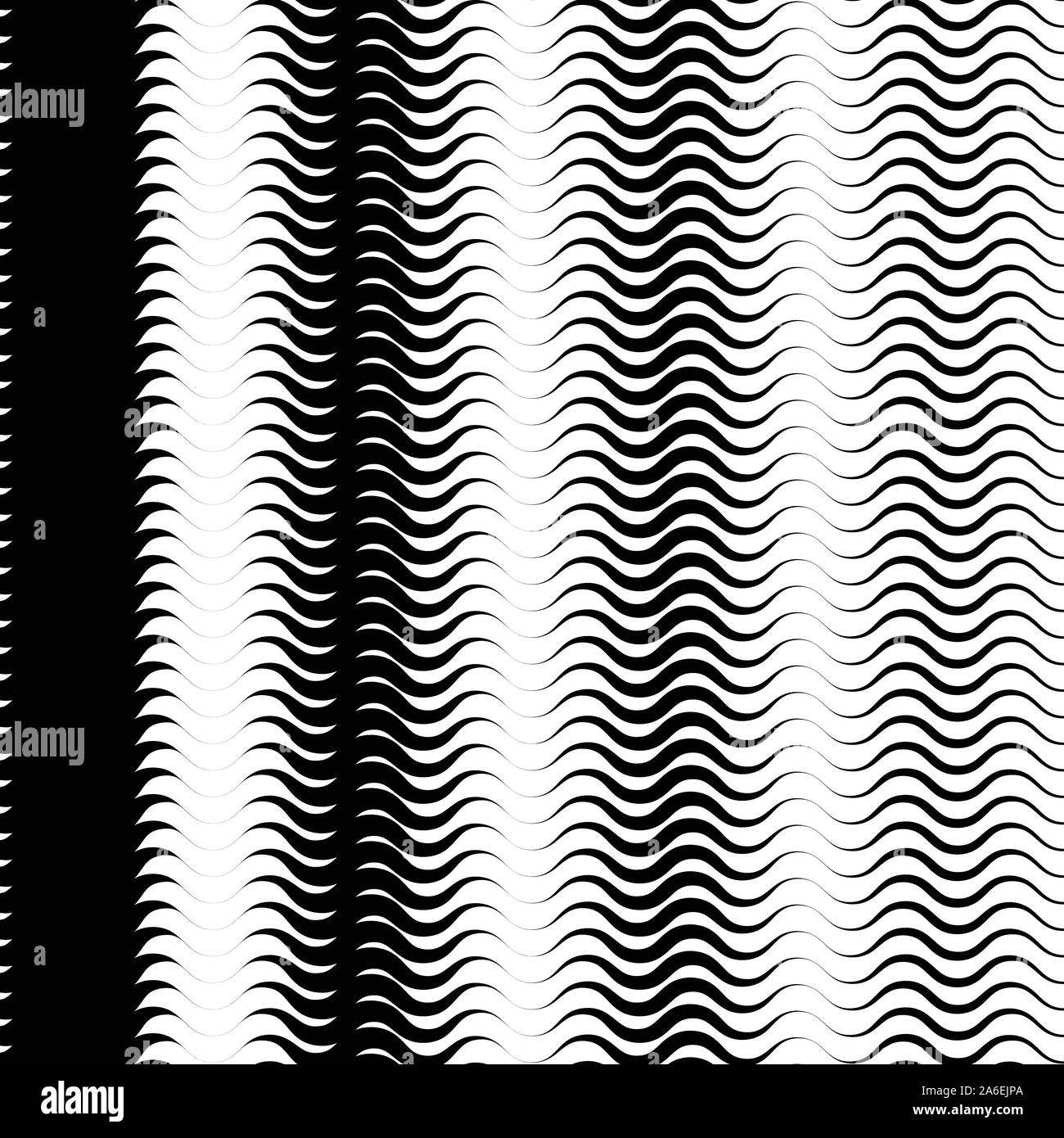 Background with gradient of black and white wave lines Stock Vector ...