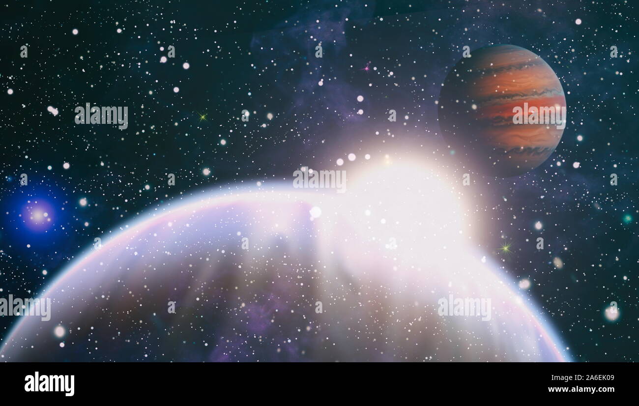 Sparkle shinny blue star particle motion on black background, starlight ...