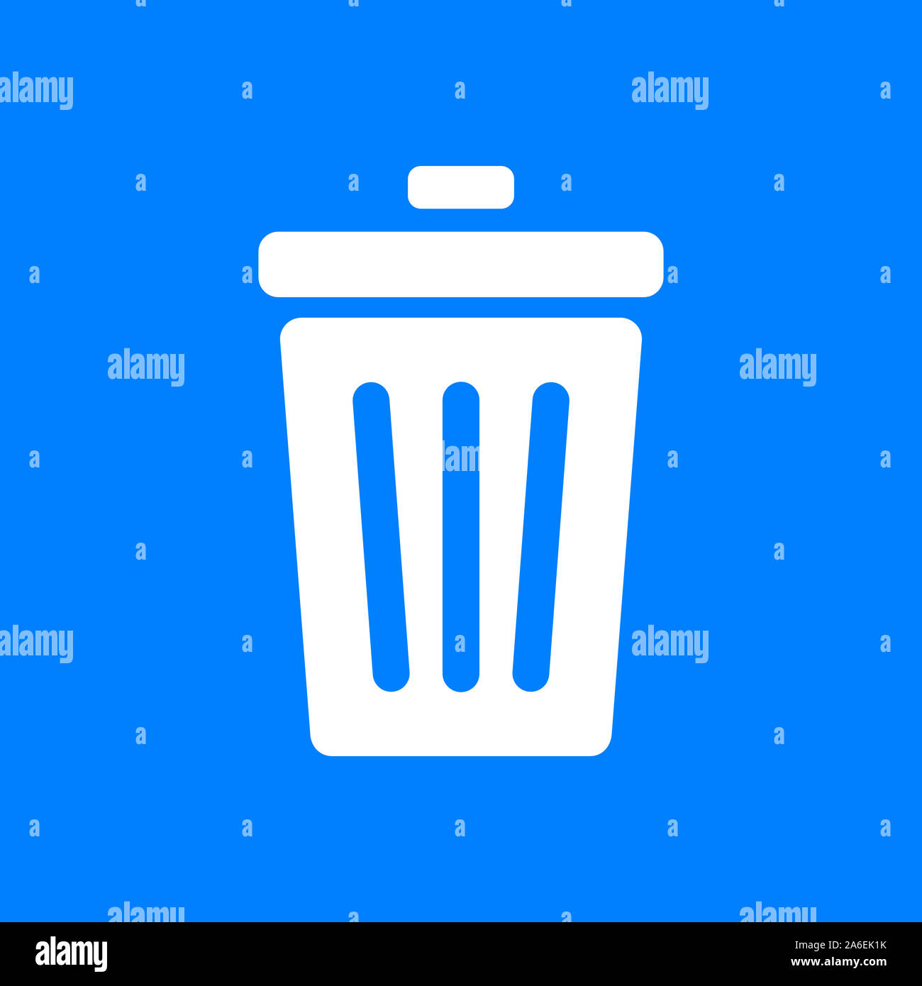 Waste bin and background Stock Photo - Alamy