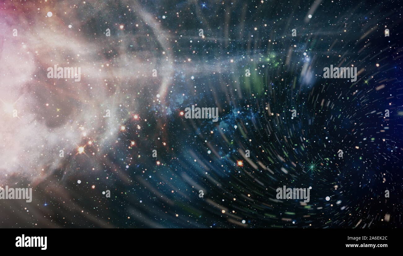 Space background with red nebula and stars. Elements of this image ...