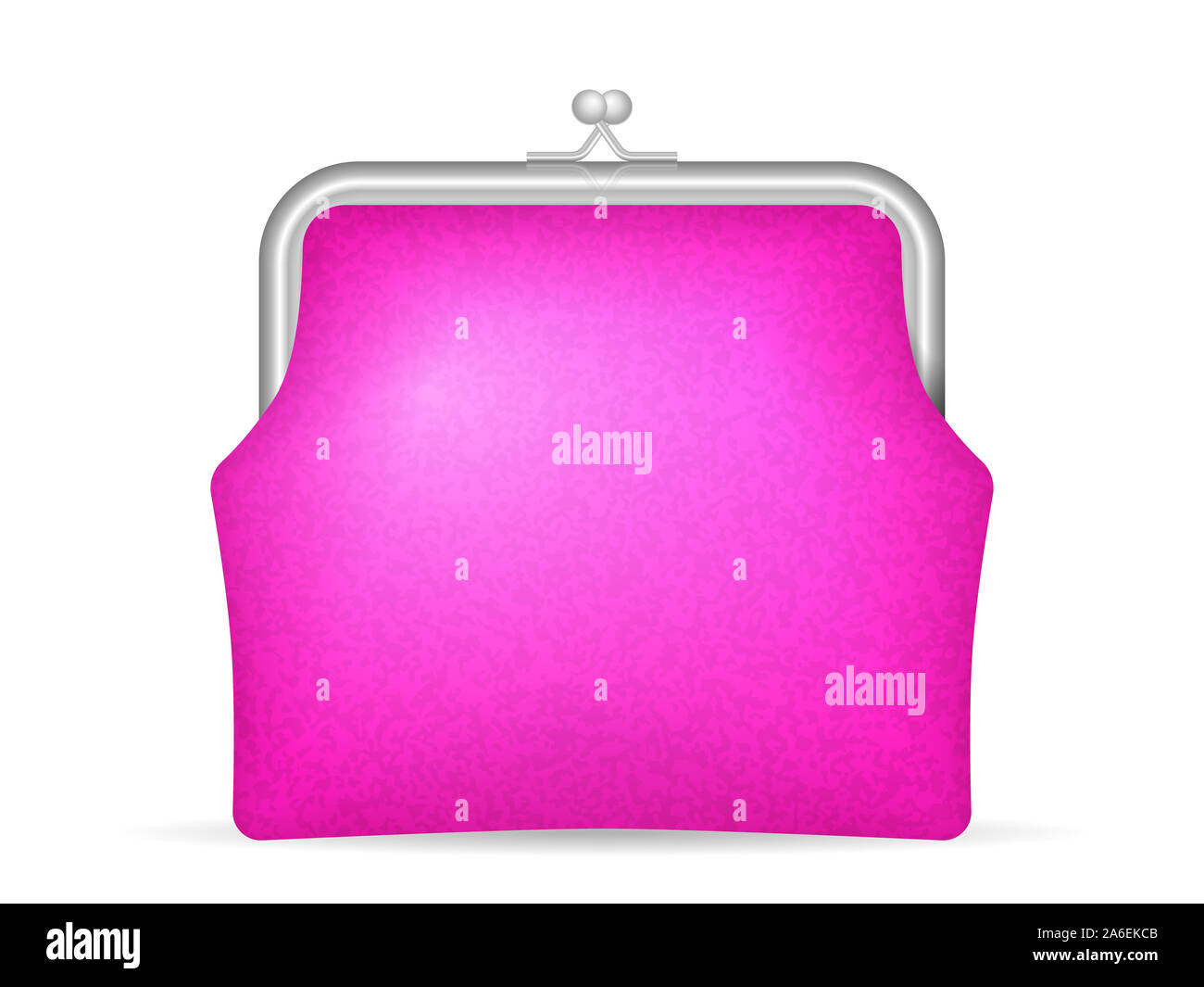 Retro purse on a white background. Vector illustration Stock Photo - Alamy