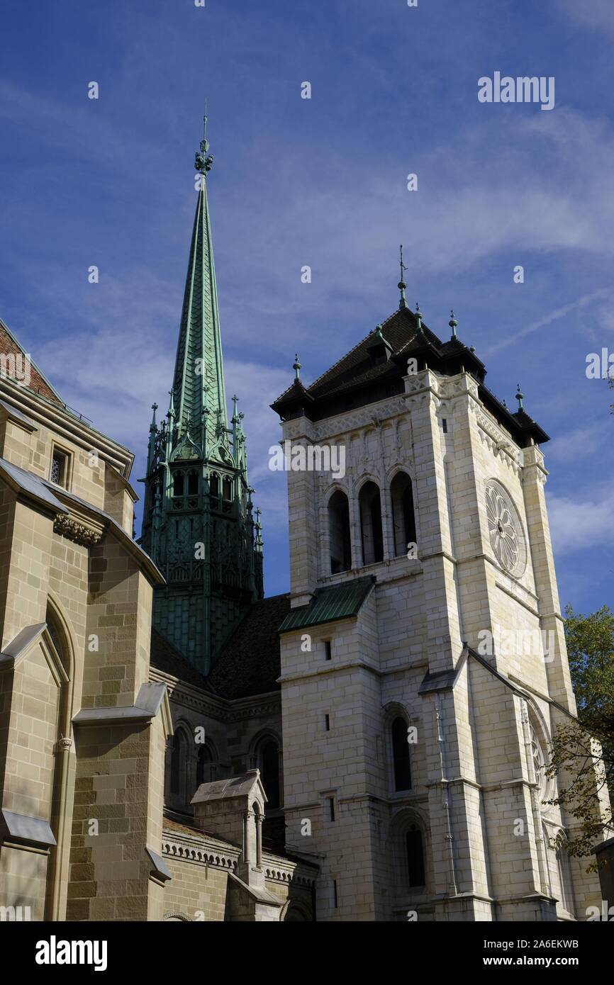 John calvin church geneva hi-res stock photography and images - Alamy