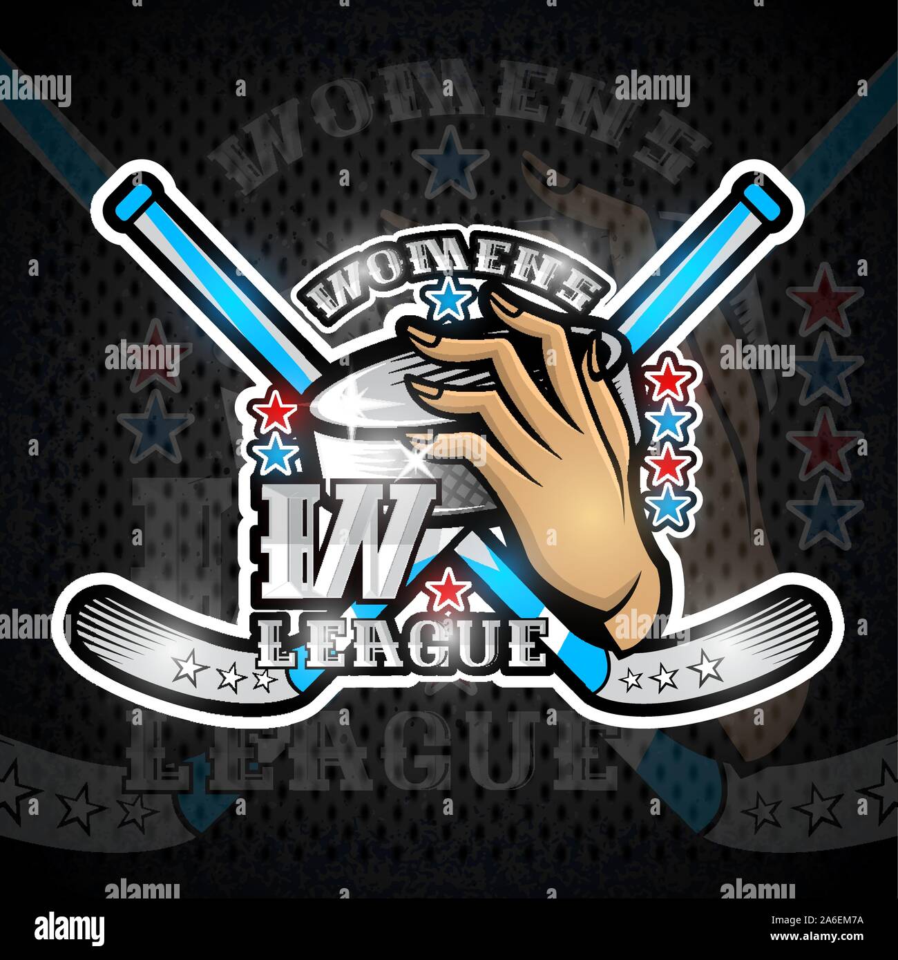 Womens hockey league Stock Vector Images - Alamy