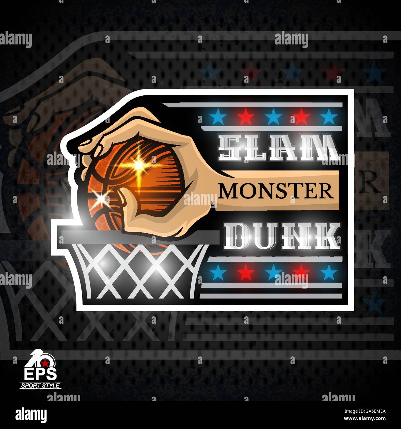 Basketball With Hands Logo
