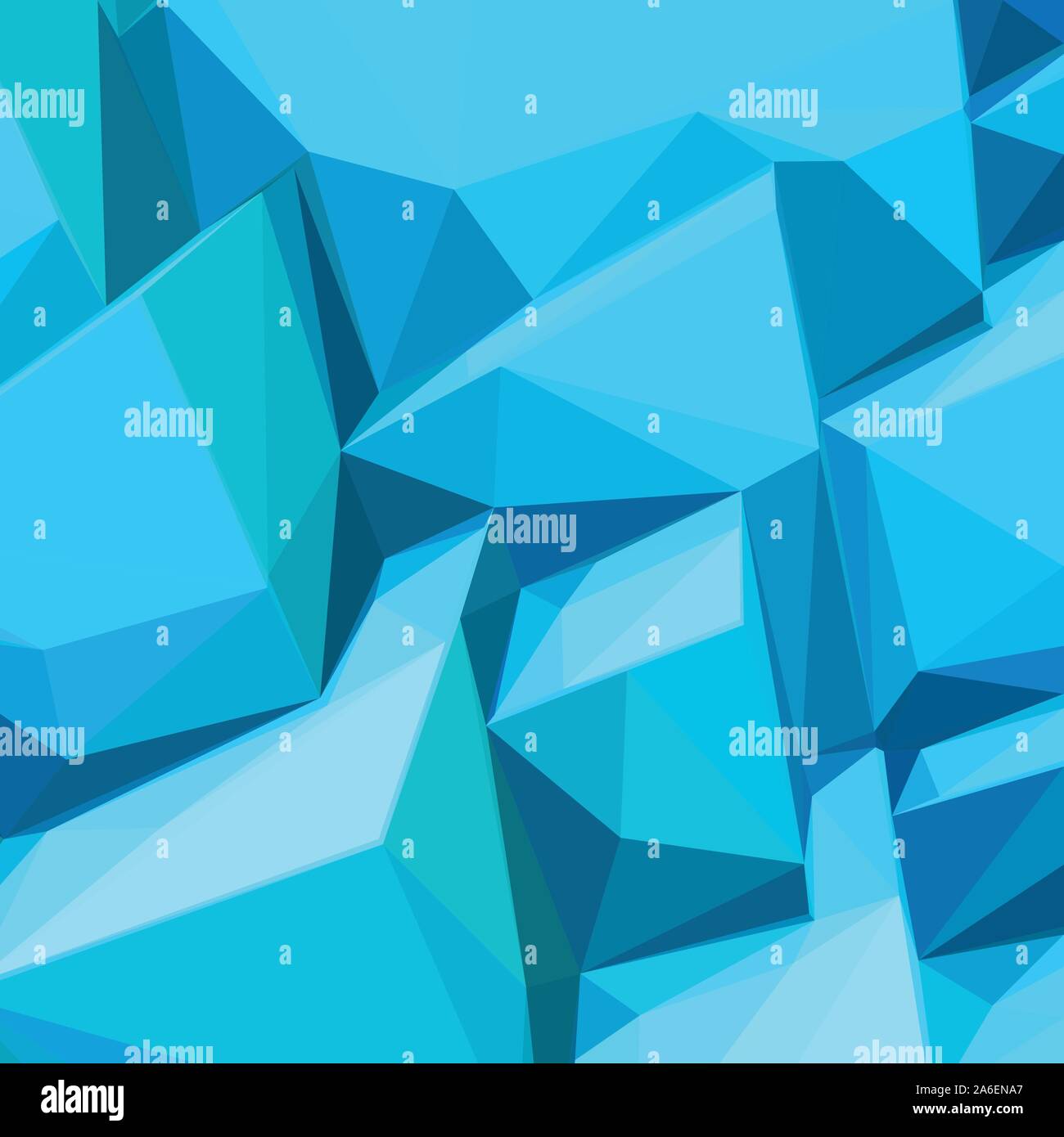 Poster with abstract blue ice cubes Stock Vector Image & Art - Alamy