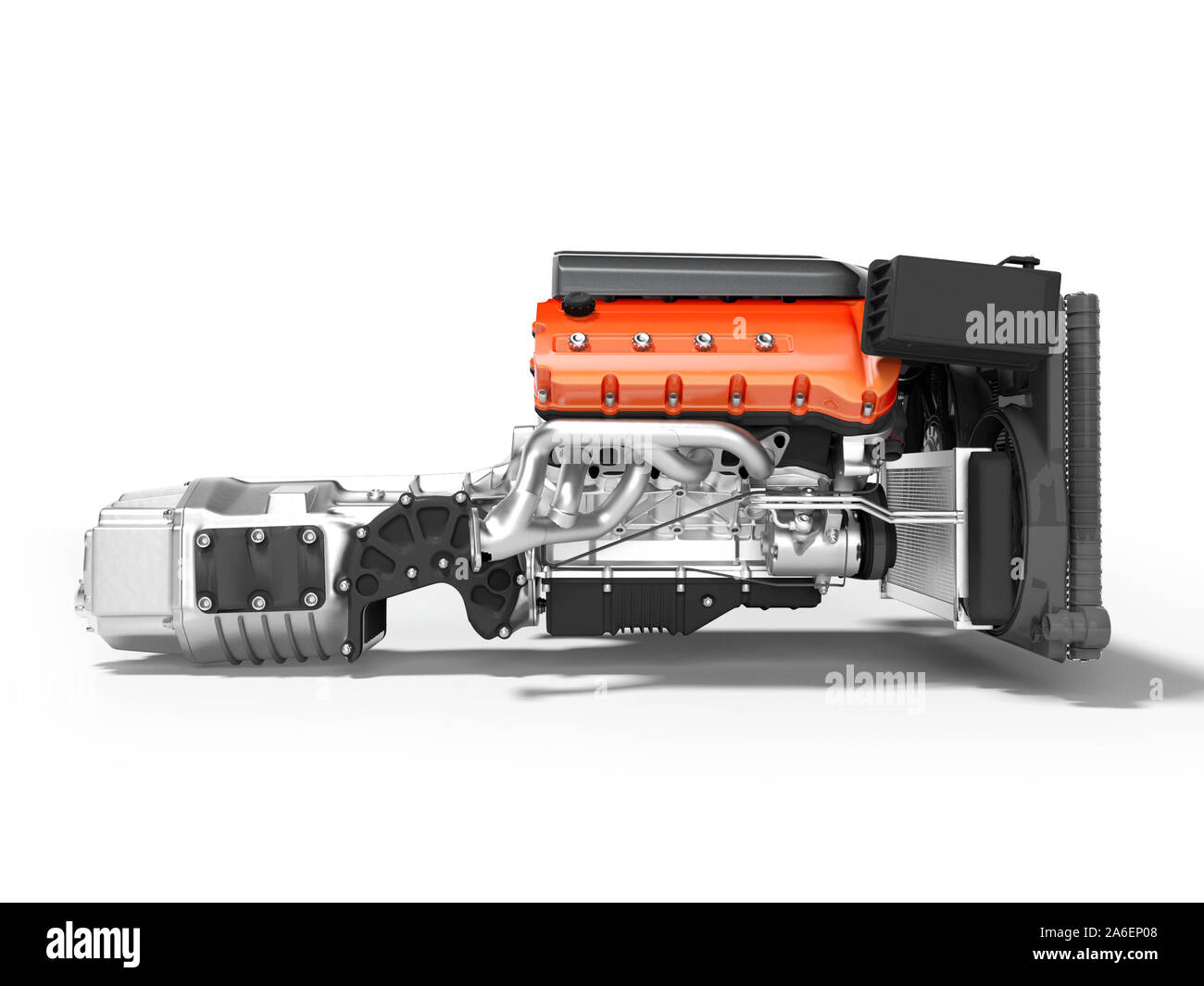 Gearbox side view Cut Out Stock Images & Pictures - Alamy