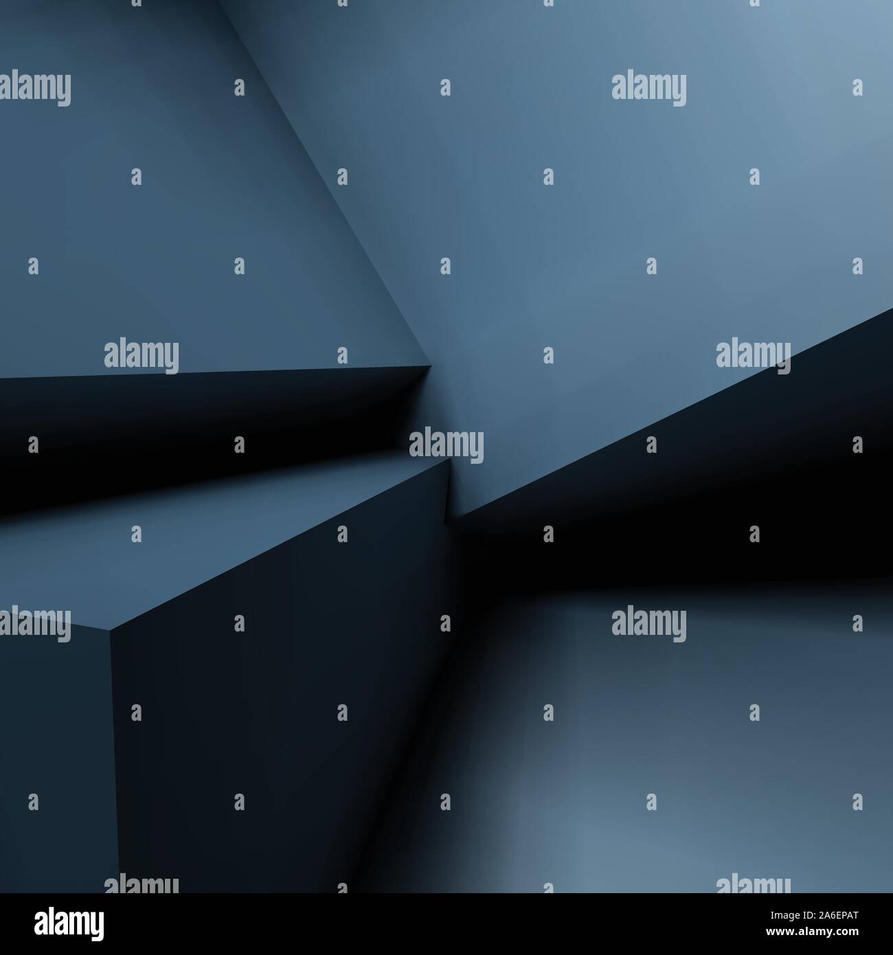 Abstract geometric background with overlapping cubes Stock Vector Image ...