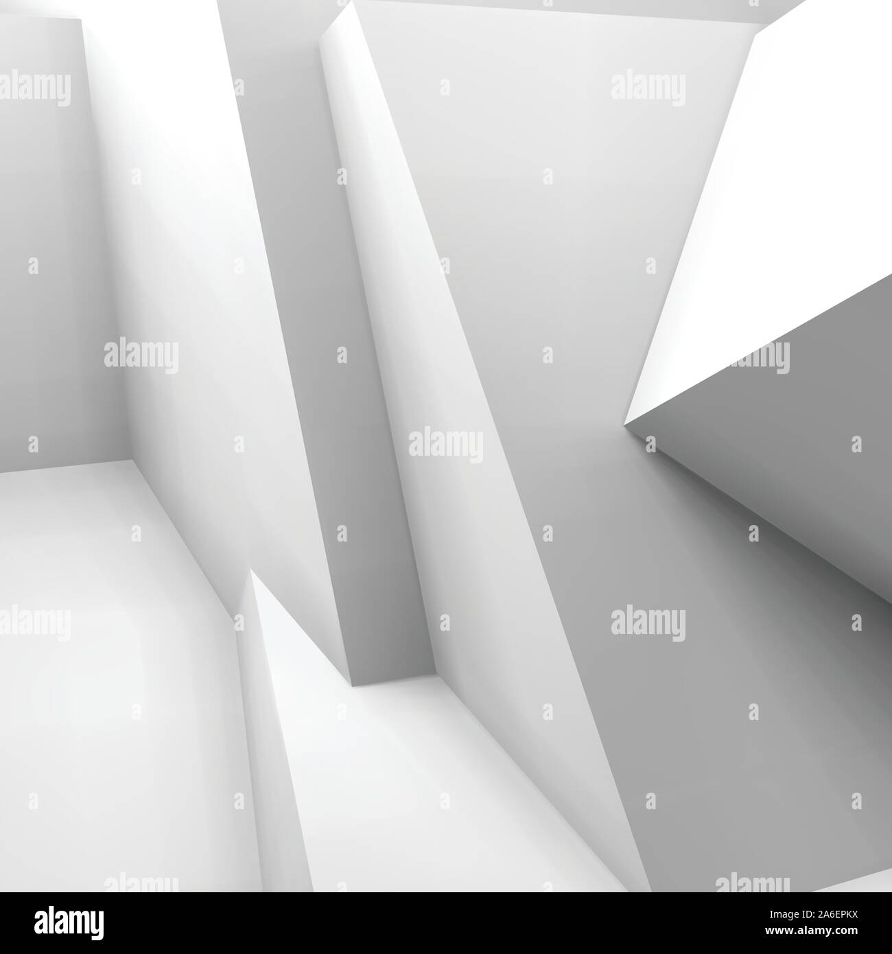 Abstract geometric background with overlapping cubes Stock Vector Image ...