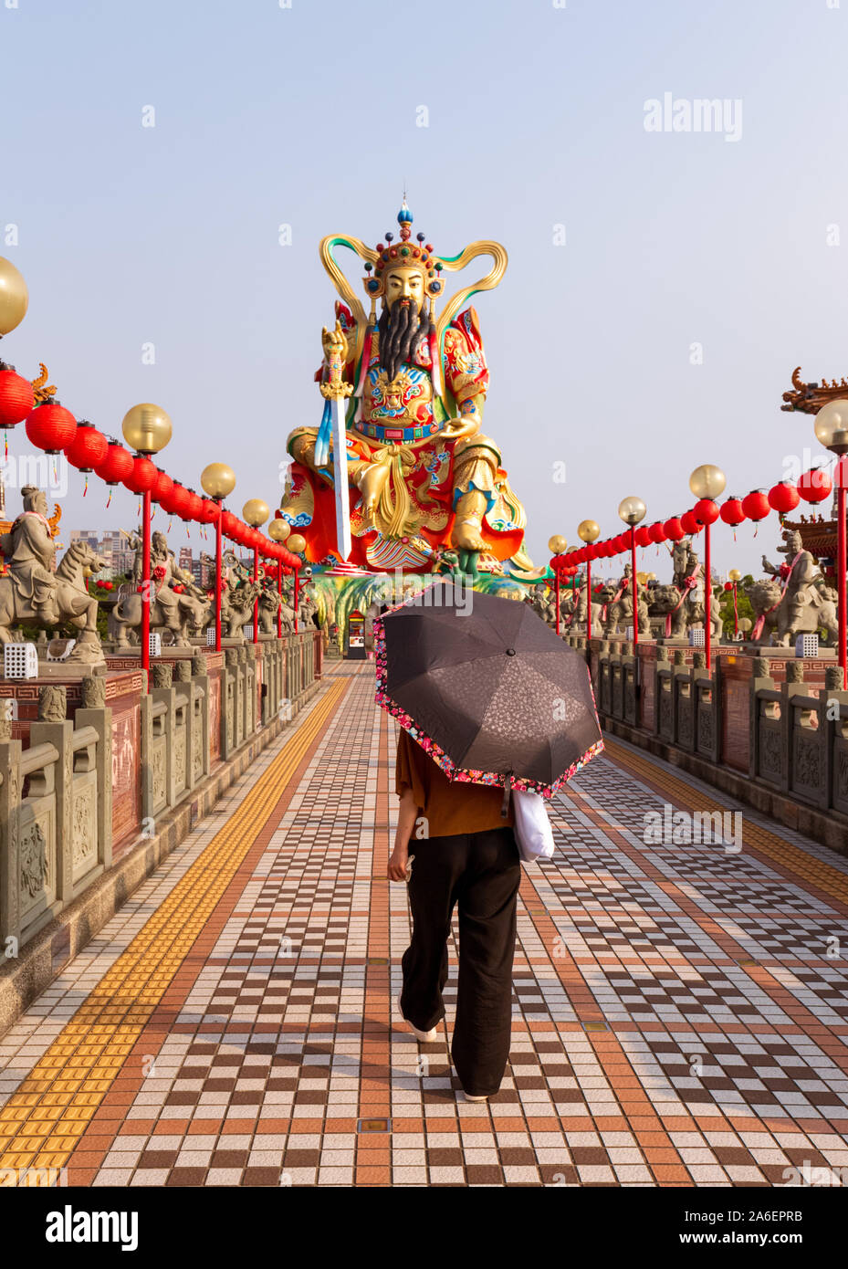 Zuoying Yuandi Temple, Kaohsiung, Taiwan Stock Photo - Alamy